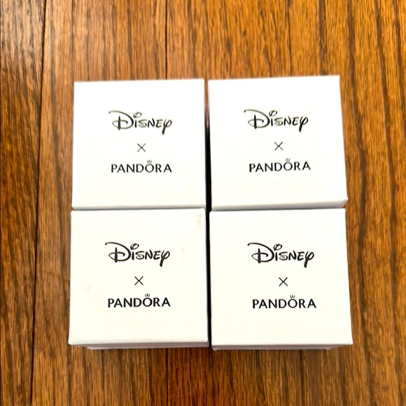 Pandora | Jewelry | 4 New Disney X Pandora Jewelry Boxes Empty | Poshmark